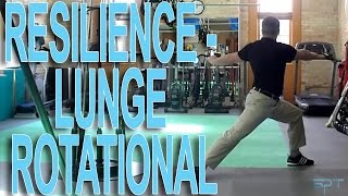 Dynamic Lunge Stick Walk w/ Transverse Plane | Superior Physical Therapy